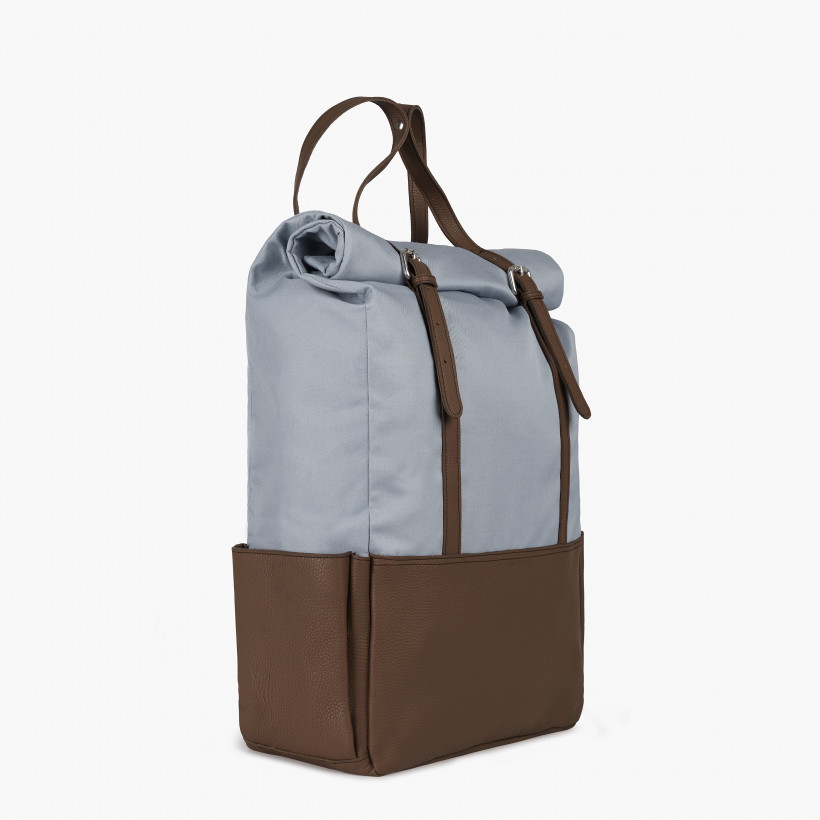 VOYAGER BACKPACK - BROWN/GREY